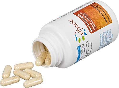 Vihado Multivitamin Tabletten hochdosiert – 26 Vitamine + Mineralstoffe ...